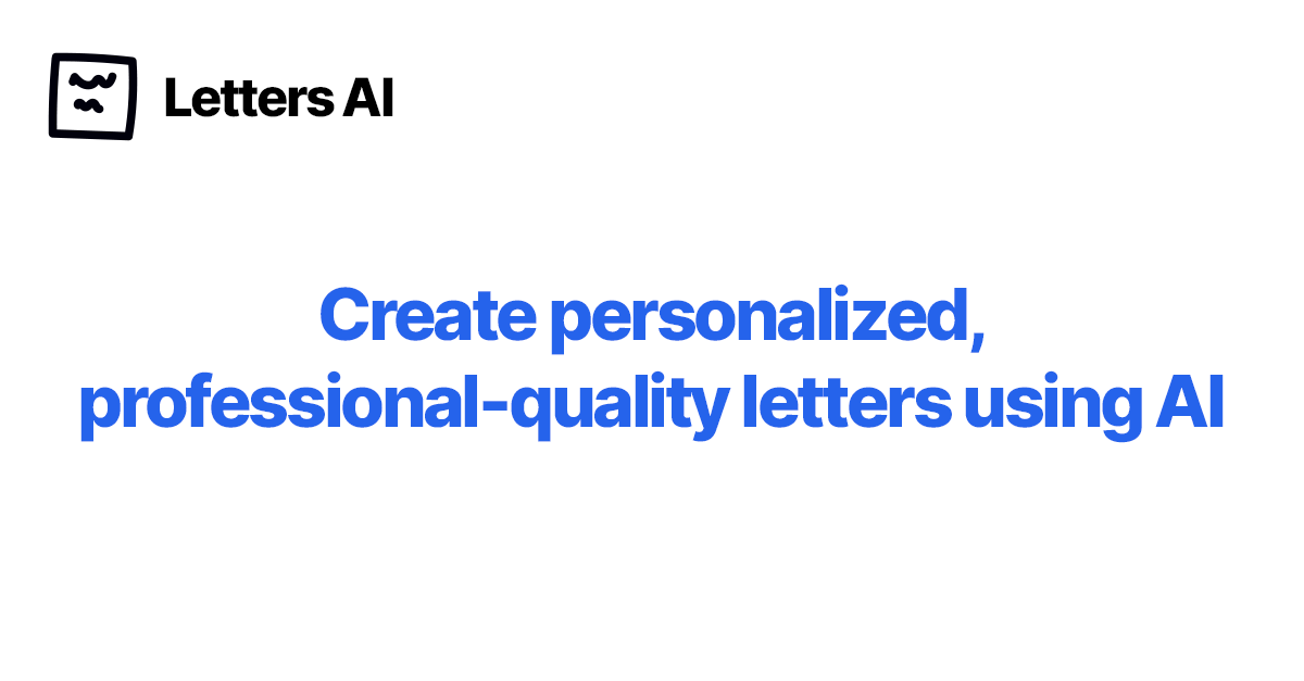 Letter Writing for Doctors | Create personalized, professional-quality ...